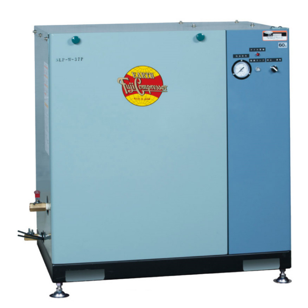 富士コンプレッサー NLP-W-75P 2段圧縮パッケージコンプレッサー | 工具の通販 FINE PIECE デリバリー｜自動車の整備機器・用品・システムがネットでお得に仕入れできる業者向け ...